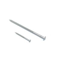 China Annular Ring Shank 304 Stainless Steel Nails For Underlayment With Rose Head for sale