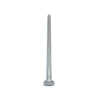 China 5.3X125MM Checkered Small Flat Head Nails Ring Shank Stainless Steel A2 for sale