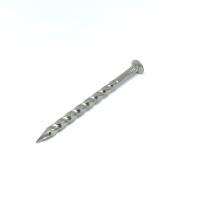 China 2.8X65MM Twisted Shank Oval Head Stainless Steel Nails For Decking for sale