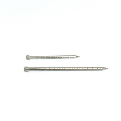China Checkered Lost Head Four Hollow Shank Stainless Steel Nails for sale