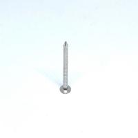China Four Hollow Shank Flat Head 2.8X30MM A4 Stainless Steel Nails For Wood for sale
