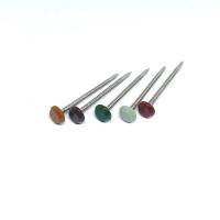 China Annular Groove 316 Stainless Steel Poly Head Nails 50MM Length for sale