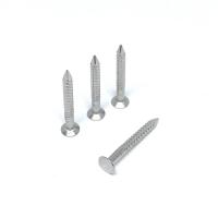 China Stainless Steel Decking Head Ring Shank Nails For Roofing 3.15X30MM for sale