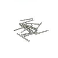 China 2.3mm Diameter Oval Head Ring Shank Nails A2 Stainless Steel for sale