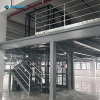 China 1800kg Vertical Freight Platform Lift Powder Coated Steel For Goods Lifting for sale