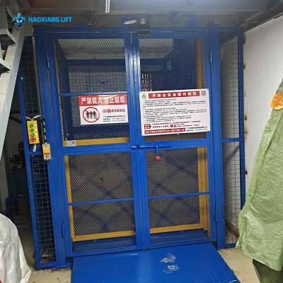 China 2ton 3ton Cargo Lift Hydraulic Warehouse Lift Small Goods Lift for sale