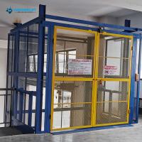 China Hydraulic Goods Lifting Platform 1000kg 5000kg Vertical Warehouse Freight Elevator Cargo Lift for sale