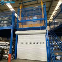 China Exterior Industrial Warehouse Mezzanine Lift 500kg-20000kg High Velocity for sale