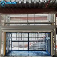 China Large Vertical Mezzanine Floor Goods Lift Three Floors 3T 5M For Factories Warehouse for sale
