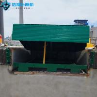 China Fixed Hydraulic Dock Leveler 8t 10t 12t Loading Ramp Equipment For Container for sale