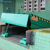 China High Stationary Hydraulic Loading Dock Leveler Plate 6T-20T For Trucks Warehouses Forklift for sale