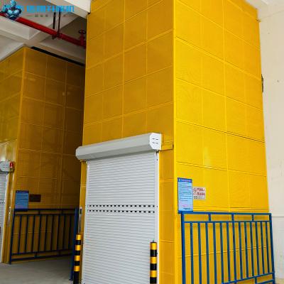 China Custom Hydraulic Freight Lift Platform Industrial Cargo Elevator 2-12m Height 1-8T Load for sale