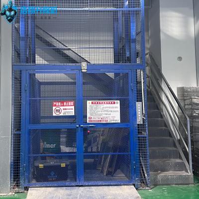 China 6 Ton Warehouse Industrial Hydraulic Lift For Stairs Indoor Material Handling for sale