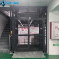 China Indoor Vertical Mezzanine Material Lifts 3Ton 5M For Stairs Goods Customized for sale