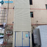 China 380V Vertical Mezzanine Floor Lift 500kg-50T Load Goods 5M-50M Stroke Manual Auto for sale