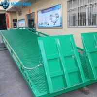 China Robust Steel Logistics Portable Forklift Ramp Dock Loading Hydraulic System for sale