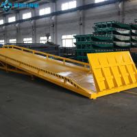 China 1.2m-1.68m Hydraulic Portable Unloading Dock Truck Ramp for Warehouse for sale