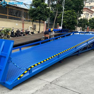 China ODM Forklift Cargo Portable Loading Dock Ramps Container Terminal Mobile Boarding Bridge for sale