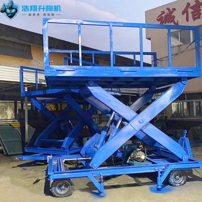China Hydraulic Self Propelled Electric Scissor Lift Working Platform Custom for sale