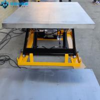 China Manual Hydraulic Fixed Scissor Lift Platform Table 150KG 200KG 300kg 500KG for sale