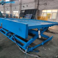 China Stationary Hydraulic Electric 19ft Scissor Lift With Platform 2 Ton 220v for sale