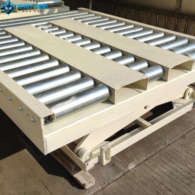 China Industrial Reinforced Steel Hydraulic Scissor Lift Table For Vehicle Maintenance for sale
