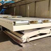 China Industrial Reinforced Steel Hydraulic Scissor Lift Table For Vehicle Maintenance for sale
