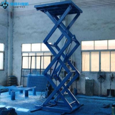 China Parallelogram Fixed Pneumatic Hydraulic Scissor Table Lift Platform 220V for sale