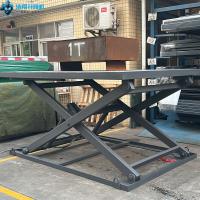 China 3m 3ton Fixed Hydraulic Scissor Lift Table Cargo Goods Lift Platform Heavy Duty ODM for sale