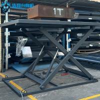 China 5 Ft-6 Ft electric Hydraulic Scissor Lift Table Stainless Steel For Mezzanine Floor for sale
