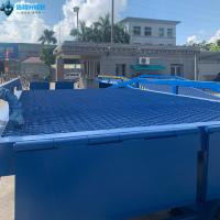 China Movable Loading Ramp Forklift Dock Portable Boarding Bridge 8 Ton-15 Ton for sale