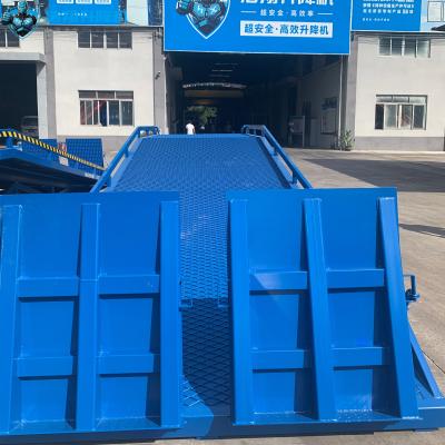 China 1-10 12 15 Ton Mobile Forklift Ramp Loading Platform Movable Slope for Farm Industry for sale