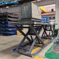 China Anti Skid 10T Stationary Scissor Lift Platform With 5000mm Max Height for sale