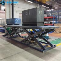 China Anti Skid 10T Stationary Scissor Lift Platform With 5000mm Max Height for sale