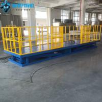 China 4 Tons Electric Stationary Lift Table Stationary Scissor Lift Mechanism White Fixed Scissor Lift Platform for sale