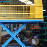 China 4 Tons Stationary Lift Table Stationary Scissor Lift Mechanism Fixed Scissor Lift Platform For Loading Freight for sale