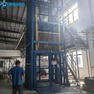 China 8m High 3000kgs Industrial Indoor Hydraulic Cargo Platform Industrial Hydraulic Lift for sale