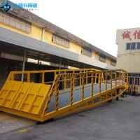 China 12t China Supplier Container Loading Dock Leveler Hydraulic Mobile Dock Loading Ramp Unloading Yard for sale