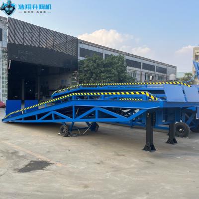 China Anti-Rust Paint Loading Container Dock China for Forklift Yard Ramp for sale