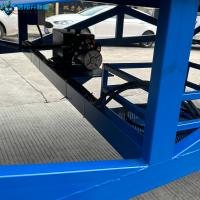 China 2.2m Width 10ton Hydraulic Mobile Container Truck Loading Unloading Yard Ramp for sale