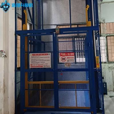 China 3t 8m CE Approved Cargo Lift Platform Freight Elevator Cage Lift in Warehouse for sale