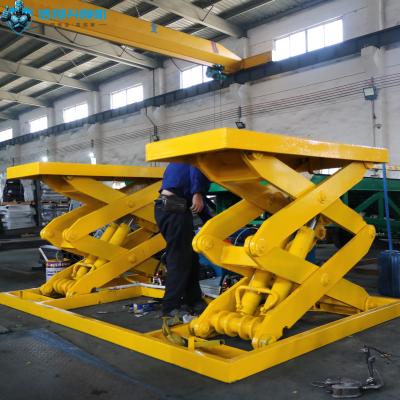 China CE/ISO Heavy-Duty Fixed Hydraulic Scissor Lift Platform for Industrial Use for sale