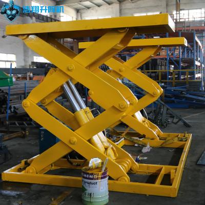 China Sturdy Structure Custom Warehouse Cargo Lift Scissor Lift Fixed Lift China for sale