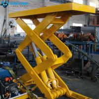 China Sturdy Structure Custom Warehouse Cargo Lift Scissor Lift Fixed Lift China for sale