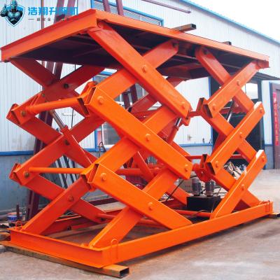 China Customized Hydraulic Stationary Scissor Car Lift Fixed Scissor Lift Table Platform for sale