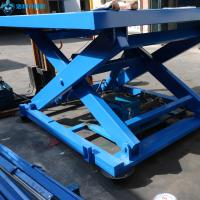 China Steel 1 Year Warranty Stationary Scissor Lifts For Lifting Personnel Tools And Materials for sale