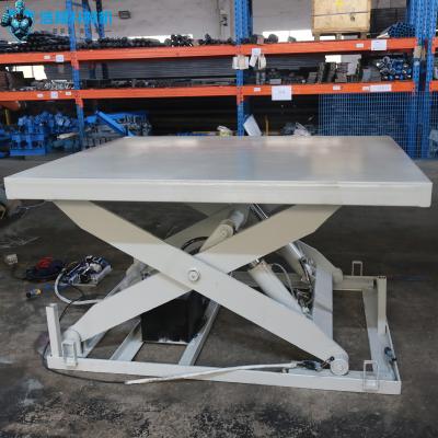 China Take Up Less Space Higher Height Fixed Scissor Lifting Platform  Made In China for sale
