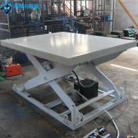 China Customized 1000kg Vertical Stationary Scissor Lift Fixed Underground Hydraulic Lifting Platform for sale