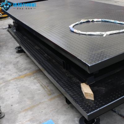 China Stationary Hydraulic Scissor Lift Fixed Scissor Lift Tables Cargo Lift Platform With CE/ISO for sale
