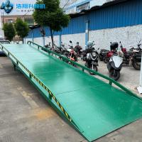 China Non-standard Customized Efficient Portable Forklift Truck Container Mobile Yard Dock Ramp for sale